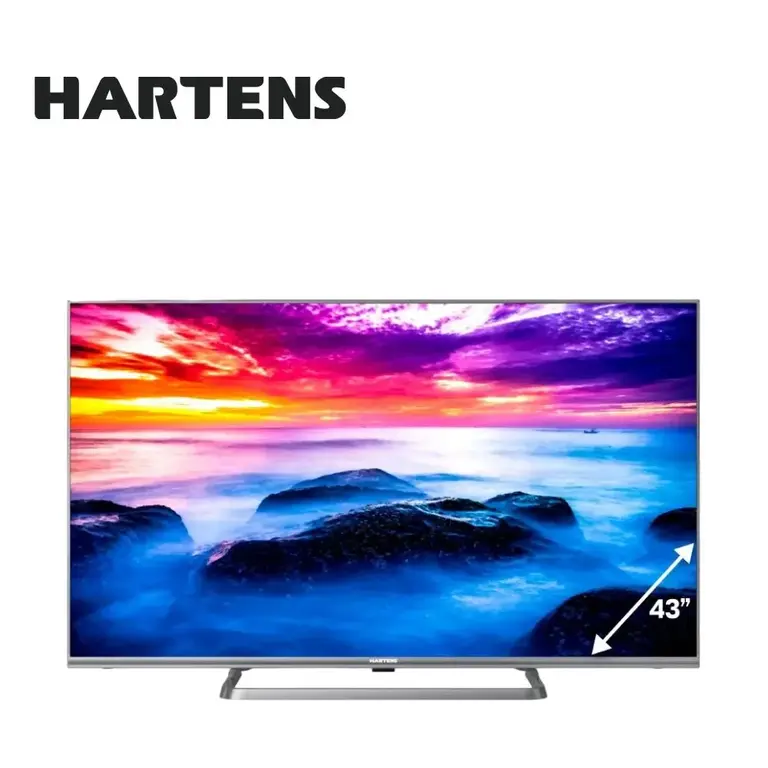 Телевизор Hartens HTS-43FHD11G-HC24, 43", Full HD, Smart TV (с Озон картой) | Pepper