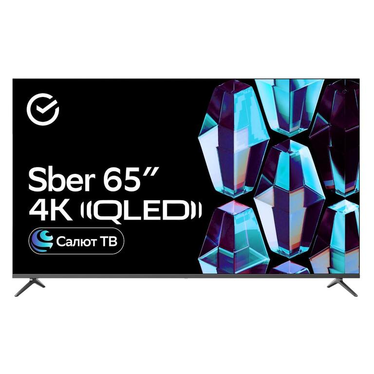 65" Телевизор Sber SDX-65UQ5233 Smart TV (цена с Я.Пэй/Альфой, зависит от аккаунта) | Pepper
