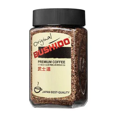 Кофе сублимированный BUSHIDO Original, стеклянная банка, 100 г | Pepper