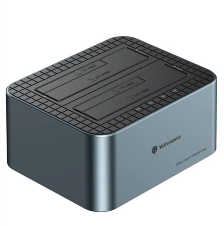 Док-станция для жестких дисков Yottamaster (ORICO суб бренд) KВ 200 2.5''/3.5'', USB3.2 Gen2 ...